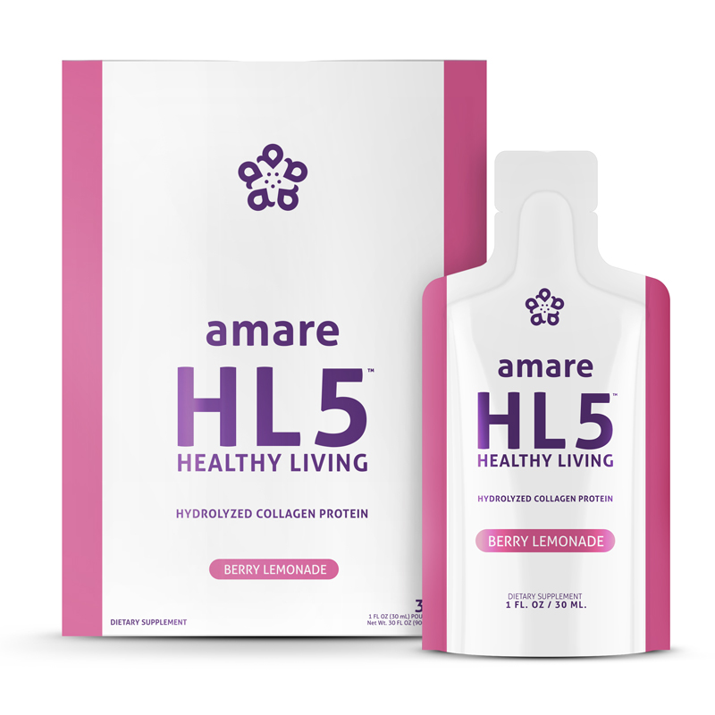 Amare HL5 Collagen Drink | Berry Lemonade | Buy Now
