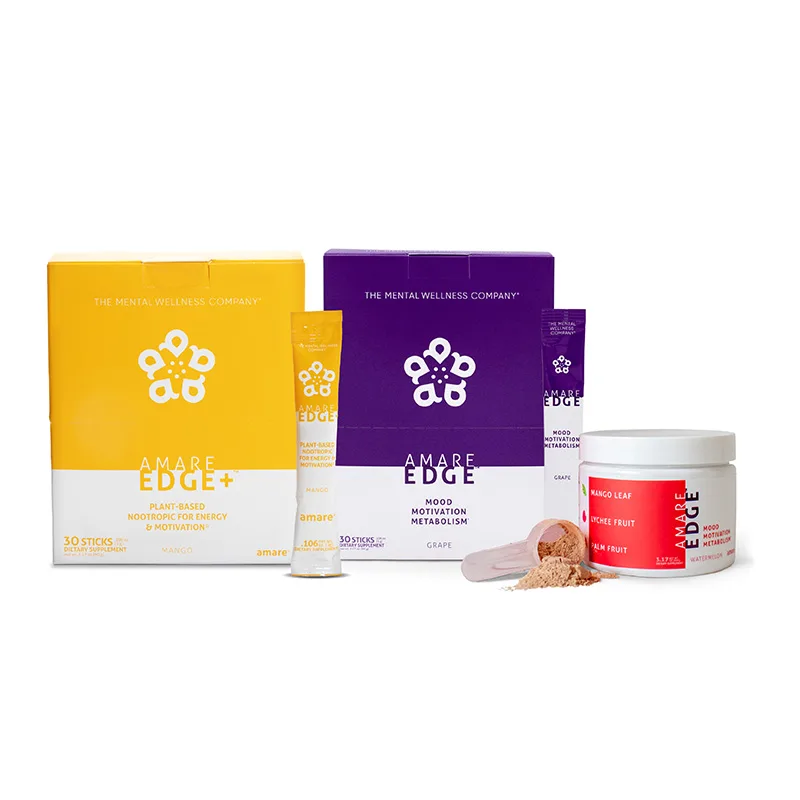 Amare EDGE Variety Pack | Plant-Based Nootropic | Shop Online